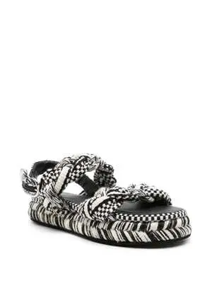 AMAMBAIH 30mm Maria Sandals - Black