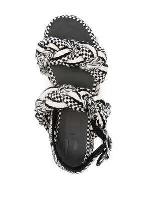 AMAMBAIH 30mm Maria Sandals - Black