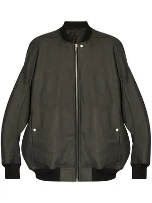 Rick Owens Elongated Bomber Jacket - Grey