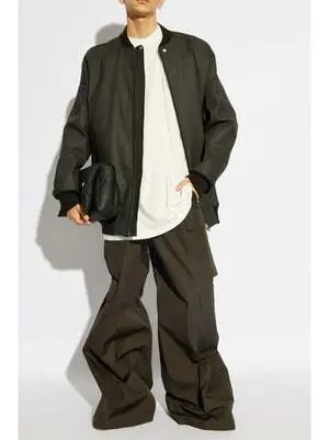 Rick Owens Elongated Bomber Jacket - Grey