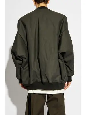 Rick Owens Elongated Bomber Jacket - Grey