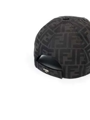 Fendi Ff Pattern Cap