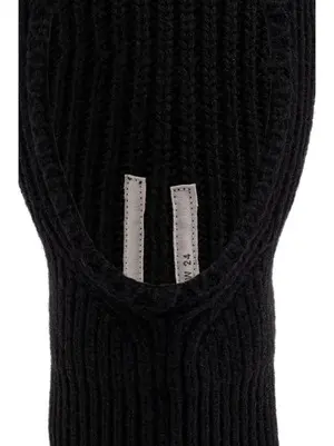 Rick Owens Ribbed-knit Balaclava