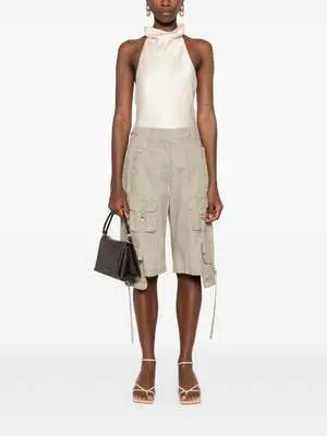 ANINE BING Eliana Halterneck Top