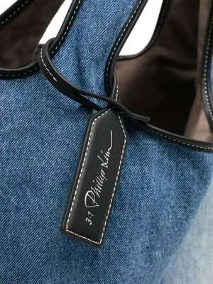 3.1 Phillip Lim Market Denim Tote Bag - Blue