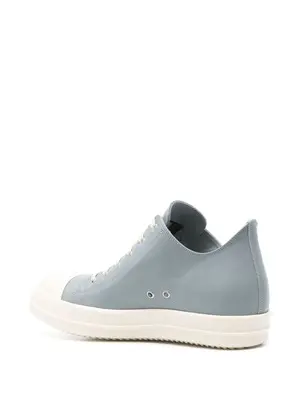 Rick Owens Low Top Calf Leather Sneakers - Blue