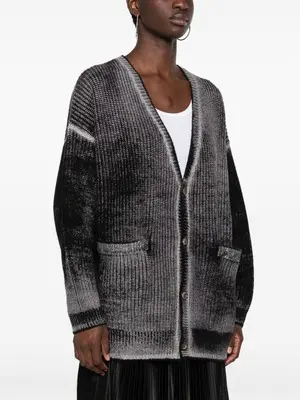 R13 Faded-effect Cardigan