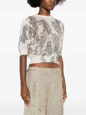 TWINSET Cropped Sweater