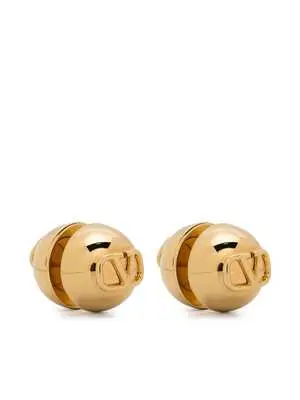 Valentino Garavani Vlogo Earrings By - Gold