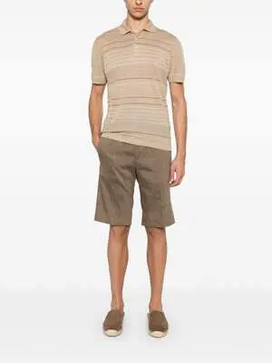 Corneliani Striped Polo Shirt
