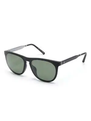 Oliver Spencer R-1 Sunglasses - Black