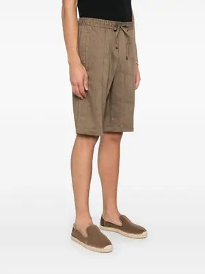Corneliani Slub-texture Shorts