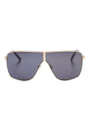 TOM FORD Ft1159 Pilot Sunglasses - Gold