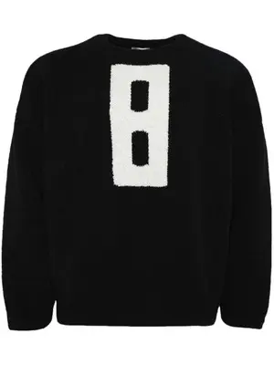 Fear Of God Bouclé Jumper - Black