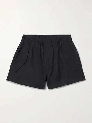 Wardrobe.NYC Beach Cotton-blend Shell Shorts