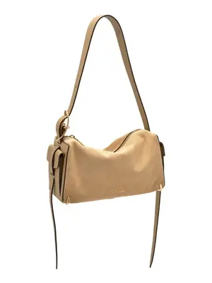 Cult Gaia Natasha Suede Shoulder Bag