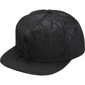Supreme Jacquard 5-panel Cap - Black