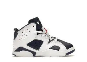 JORDAN 6 Retro Olympic - White/varsity Red/midnight Navy Blue