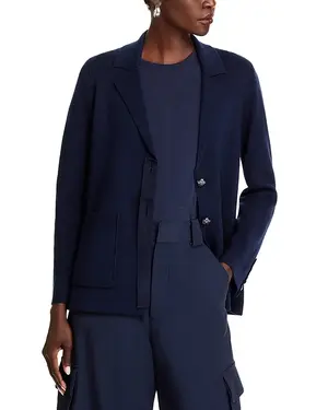Kobi Halperin Clove Button Front Sweater - Navy