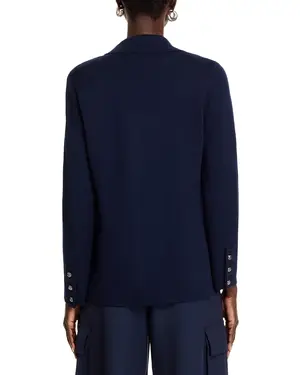 Kobi Halperin Clove Button Front Sweater - Navy