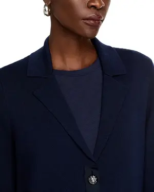 Kobi Halperin Clove Button Front Sweater - Navy