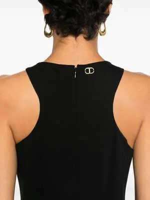 TWINSET Halterneck Midi Dress