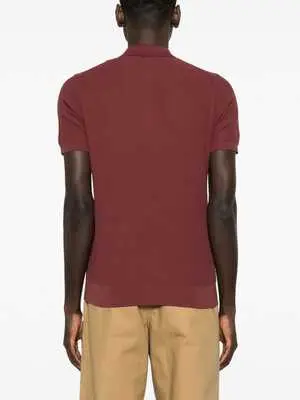 Corneliani Patterned-jacquard Polo Shirt