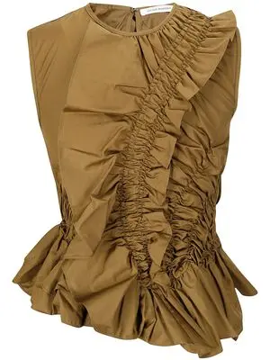 Cecilie Bahnsen Ruffled Vest