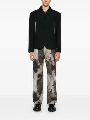 KUSIKOHC Burn Print Trousers