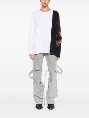 KUSIKOHC Colour-block Longsleeved T-shirt