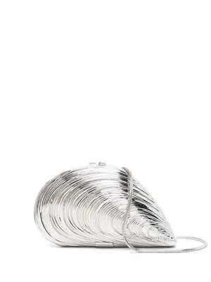 Simkhai Bridget Clutch Bag - Silver