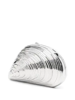 Simkhai Bridget Clutch Bag - Silver