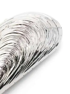 Simkhai Bridget Clutch Bag - Silver