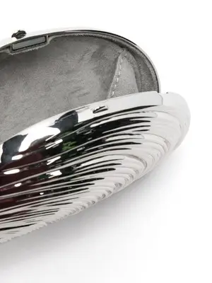 Simkhai Bridget Clutch Bag - Silver