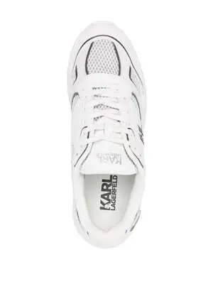 Karl Lagerfeld Monogram Mesh Sneakers