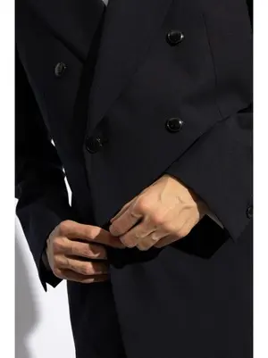 Giorgio Armani Double-breasted Wool Suit