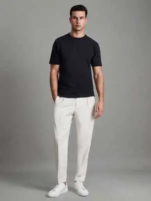 REISS Cooper Slim Fit Honeycomb T-shirt