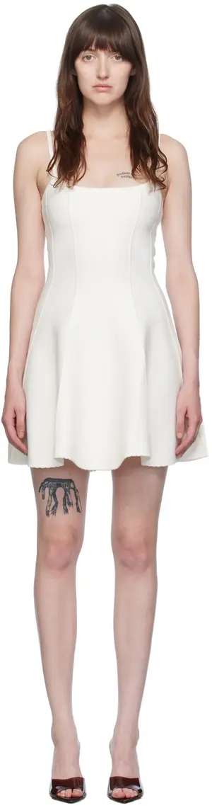 FLEUR DU MAL Flared Minidress