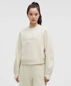 Lululemon Scuba Oversized Wordmark Pullover