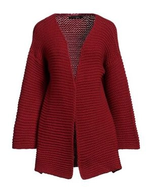 INCENTIVE Wool Knit Cardigan Brick