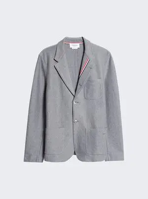 Thom Browne Notched Lapel Outerwear For Men