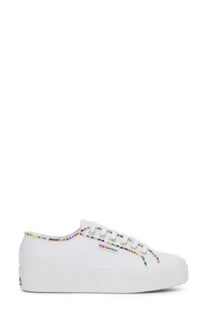 Superga 2740 Multicolor Beads Platform Sneaker
