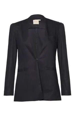 REISTOR Organic Cotton Collarless Blazer
