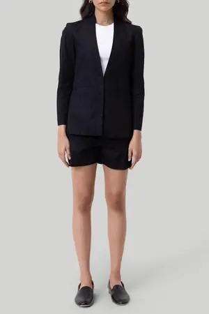 REISTOR Organic Cotton Collarless Blazer