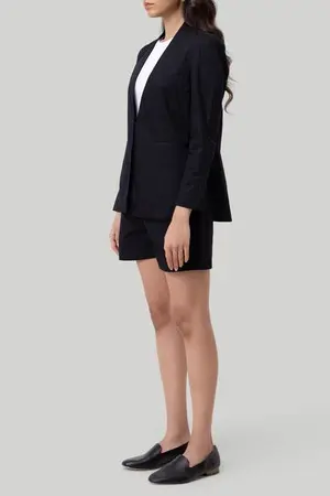 REISTOR Organic Cotton Collarless Blazer