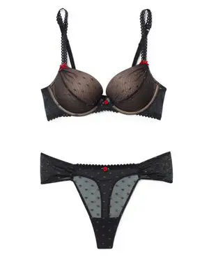 ADORE ME Stacy Push Up Plunge Bra