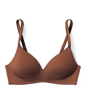 ADORE ME Jeannette Push Up Demi Bra - Dark Brown