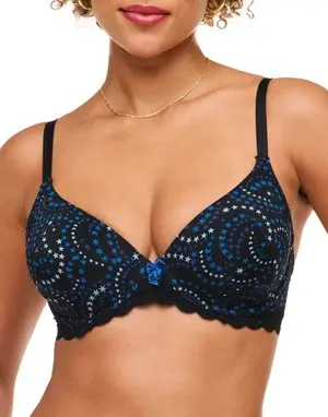 ADORE ME Kati Contour Demi Bra - Novelty Black