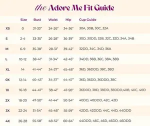ADORE ME Kati Contour Demi Bra - Plaid Red