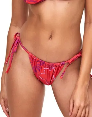 ADORE ME Sienna Bikini Bottom - Floral Red